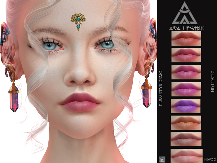 Second Life Marketplace Lal Ara Hd Lipstick Lel Evo Evo X